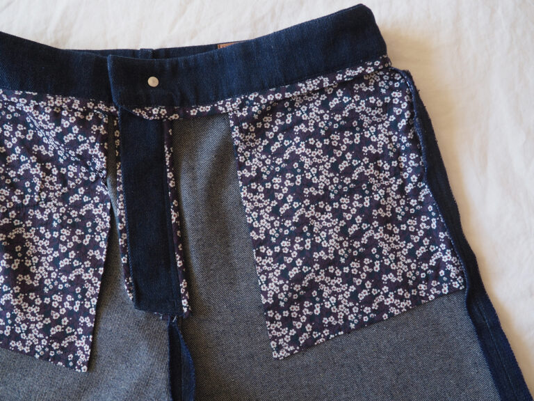 Mon jean large California | Un brin de couture