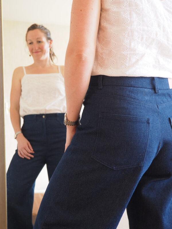 Mon jean large California | Un brin de couture